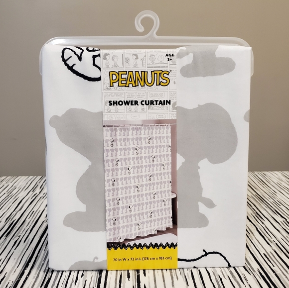 Peanuts | Bath | Peanuts Snoopy Shower Curtain | Poshmark